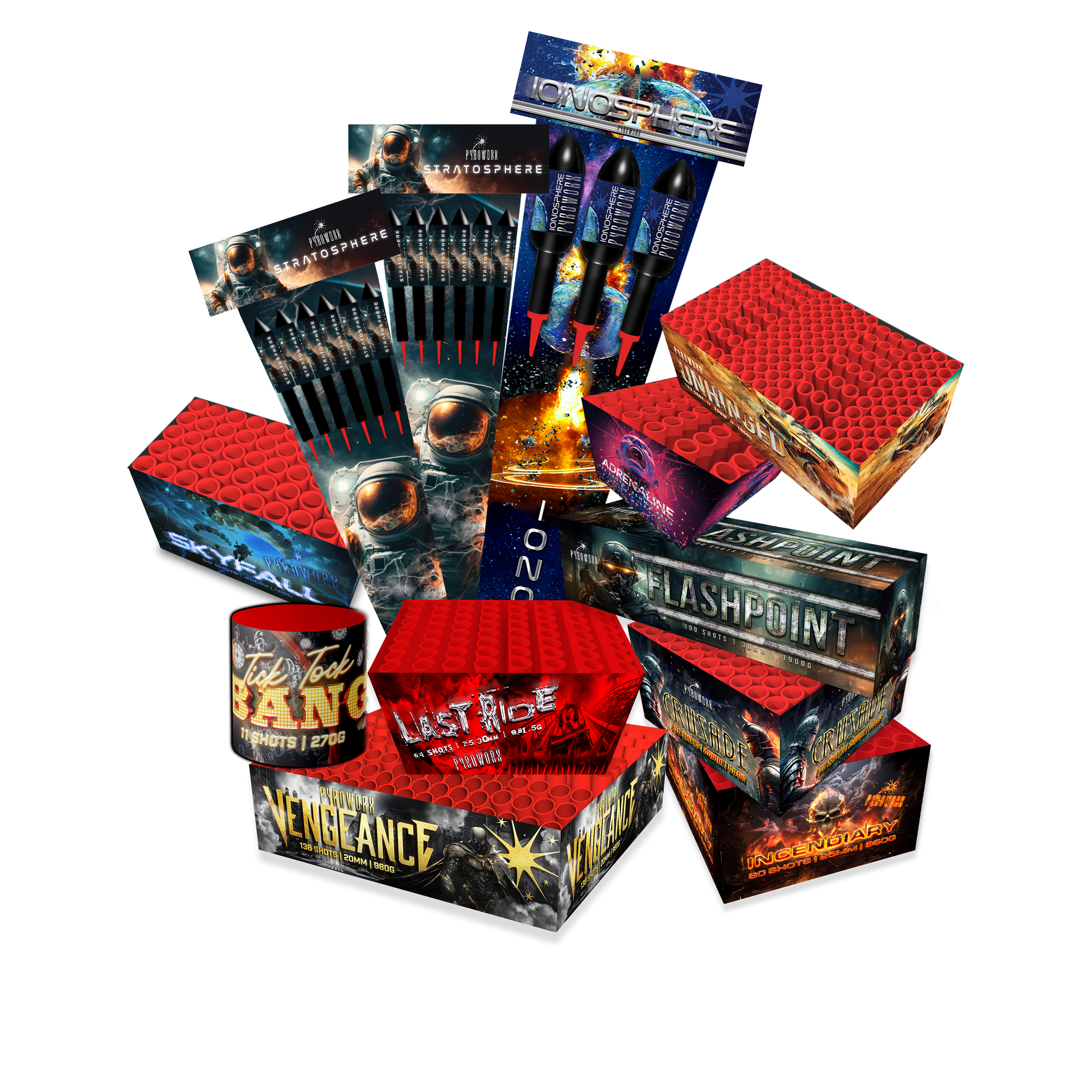 New Year's Eve Display Pack – Norfolk Fireworks