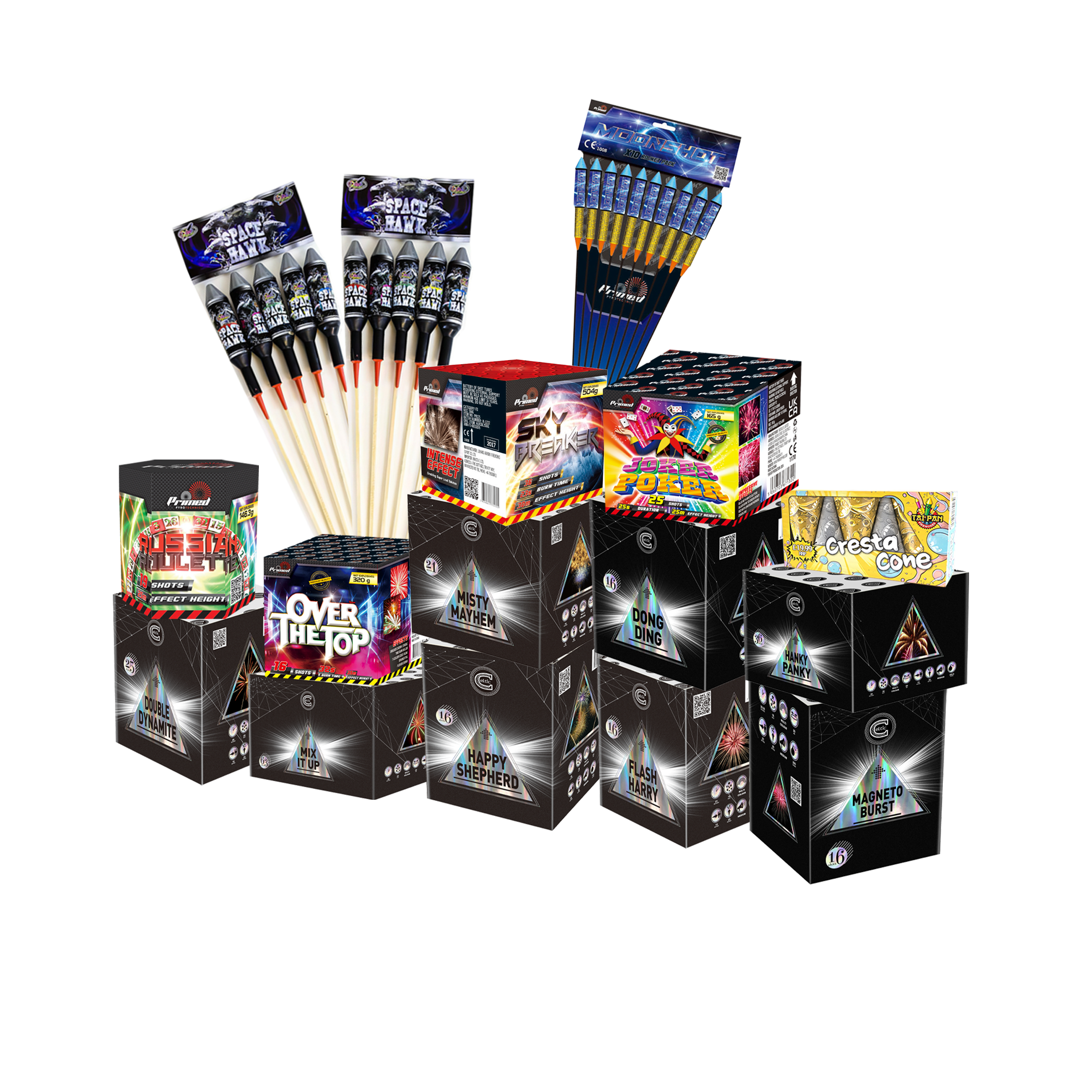 Ultimate Garden Display Pack – Norfolk Fireworks