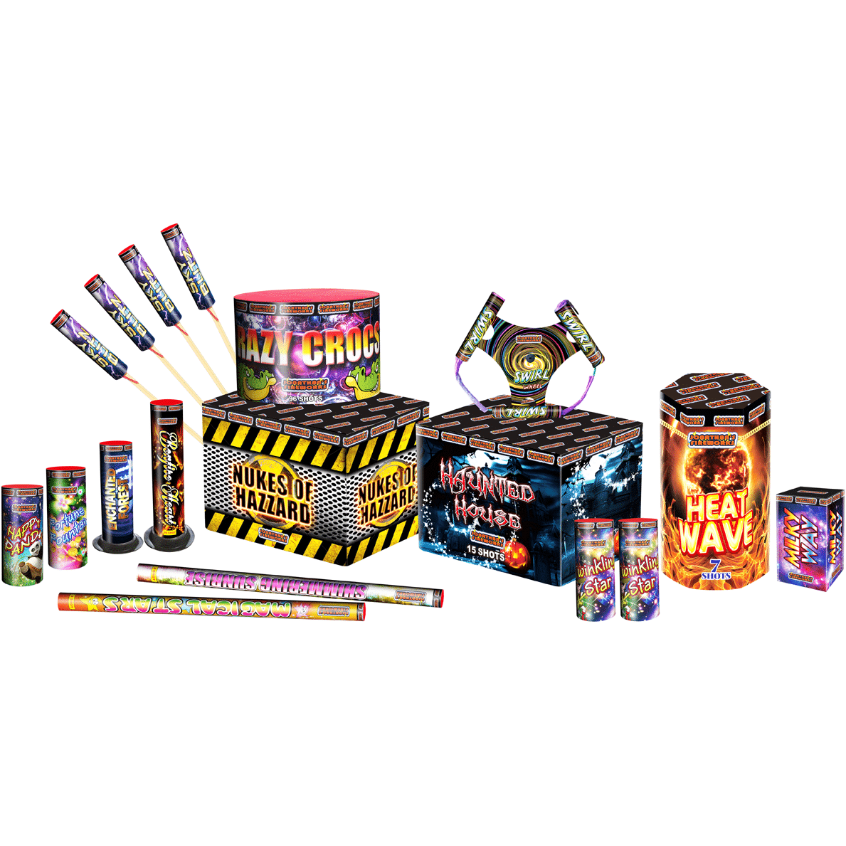 Jamboree Selection Box by Jonathans Fireworks – Norfolk Fireworks