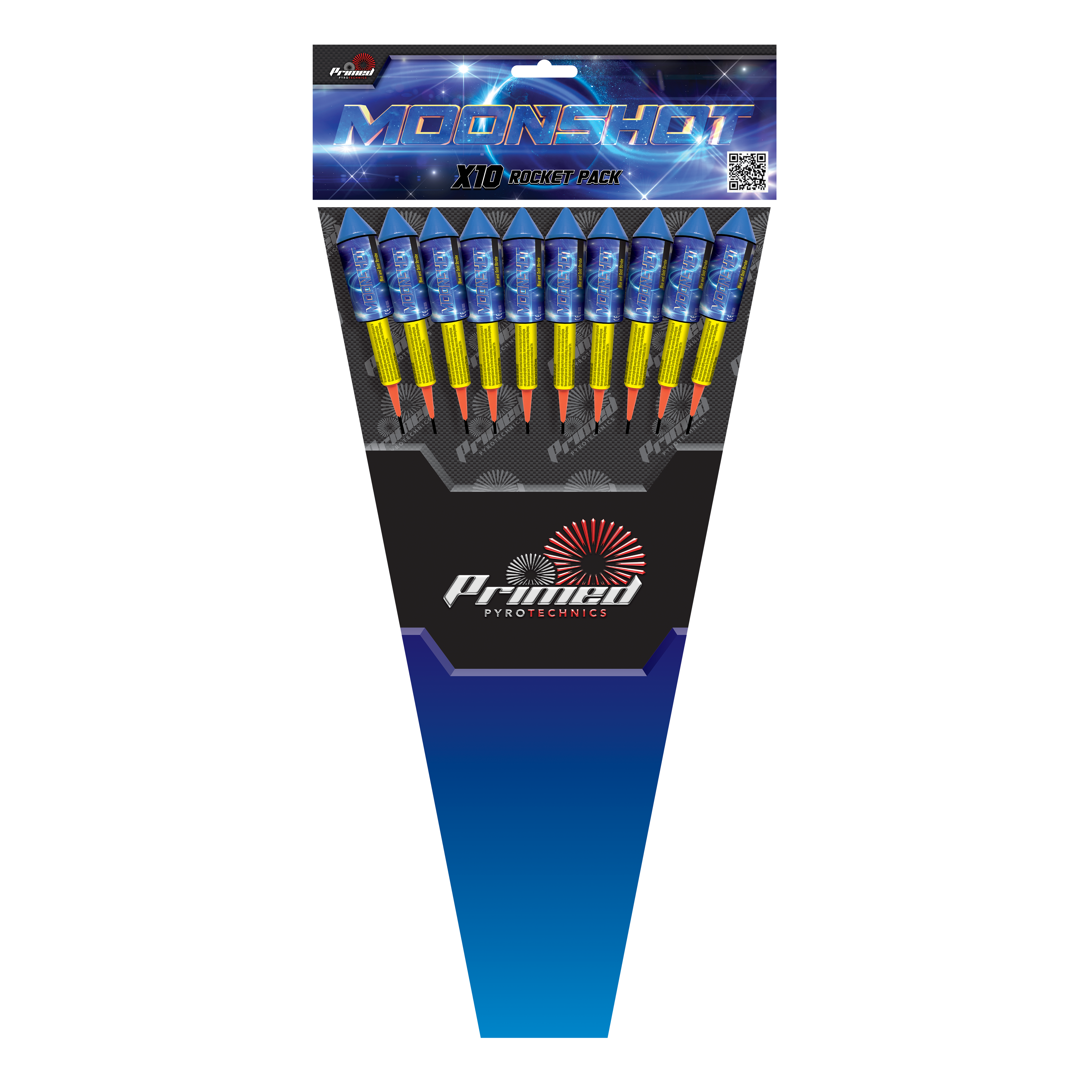 Moon Shot (10 Rockets) by Primed Pyrotechnics – Norfolk Fireworks