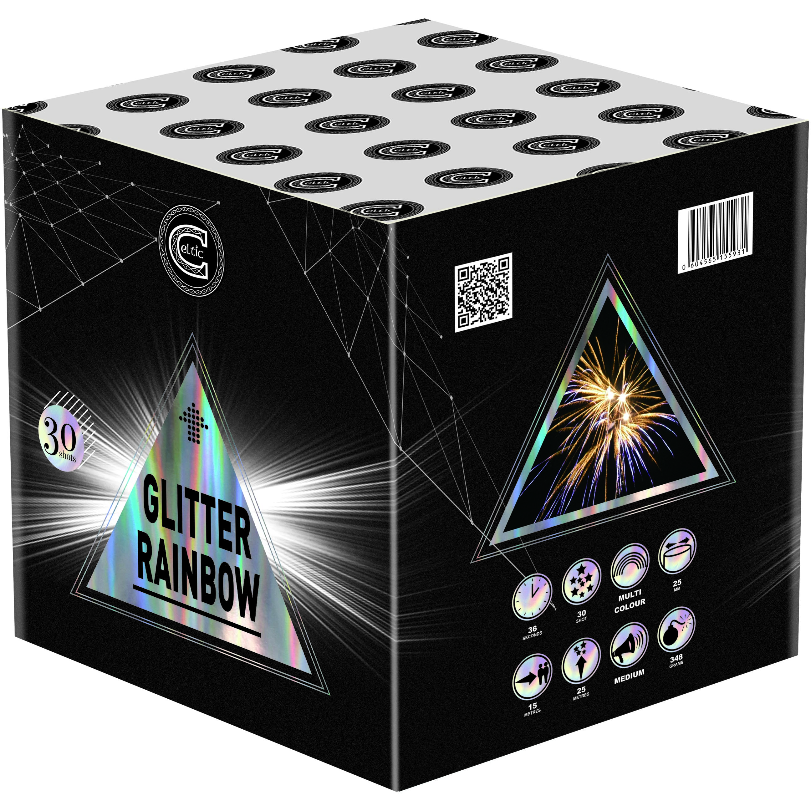 Glitter Rainbow By Celtic Fireworks – Norfolk Fireworks